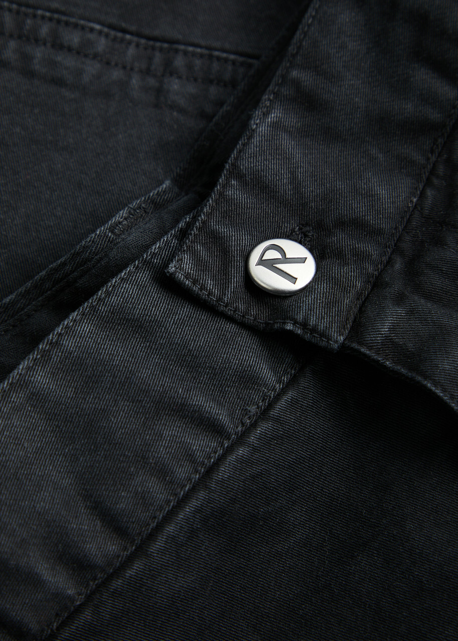 Represent Season Stretch-cotton Cargo Trousers Black Represent
