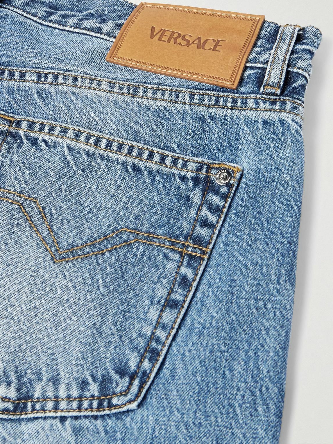 Versace - Straight-Leg Jeans - Blue Versace
