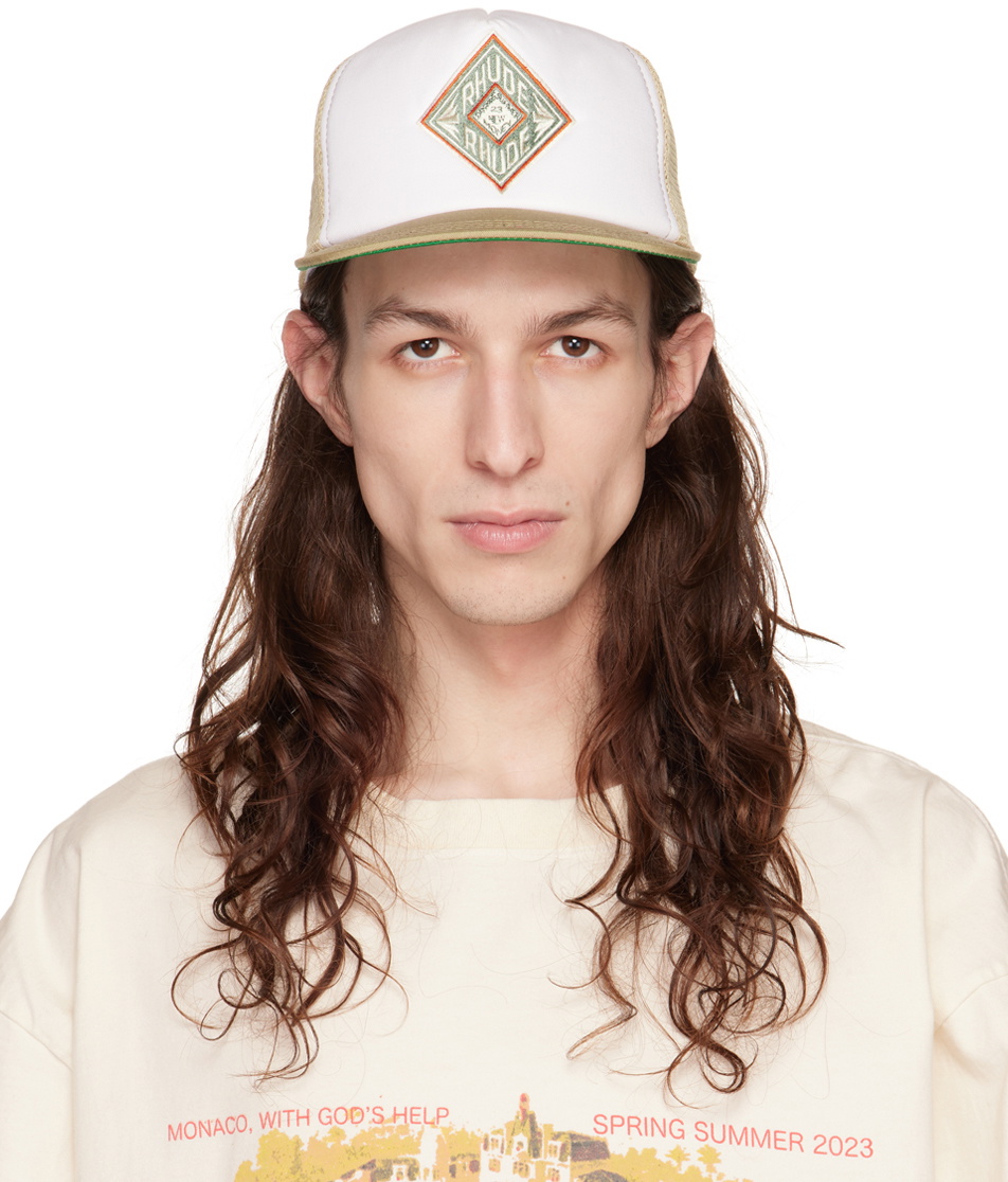 Rhude Tan Diamond Cap Rhude