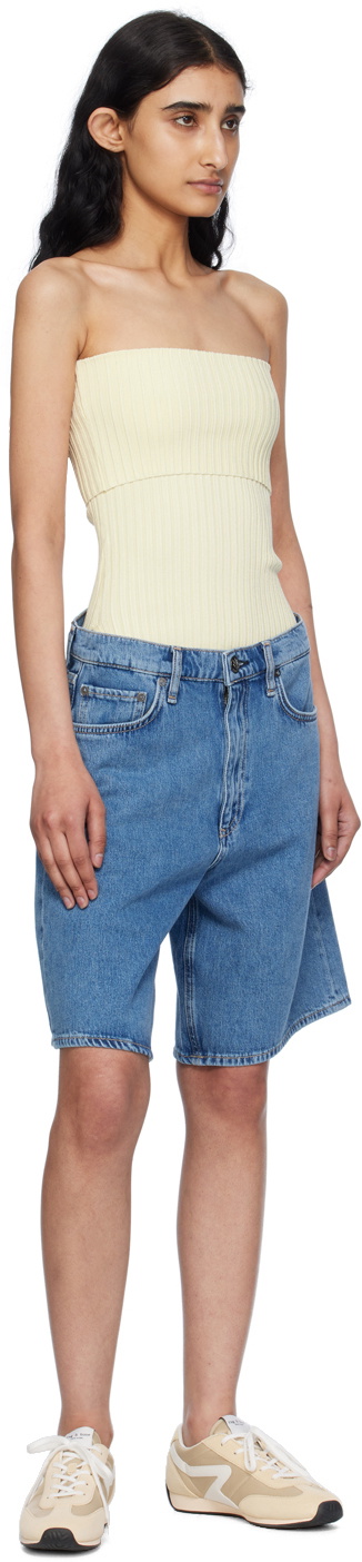 rag & bone Off-White Kaela Tube Top Rag and Bone