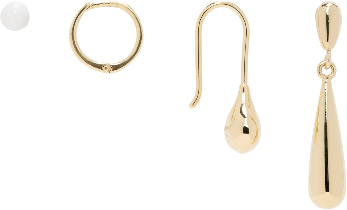 LEMAIRE Gold Piercings Set Lemaire