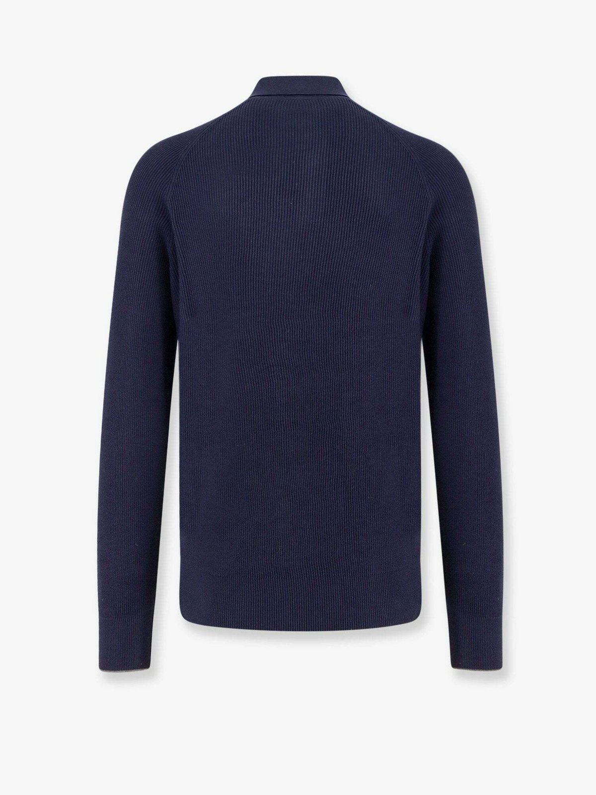 Brunello Cucinelli Sweater Blue Mens Knitwear Brunello Cucinelli