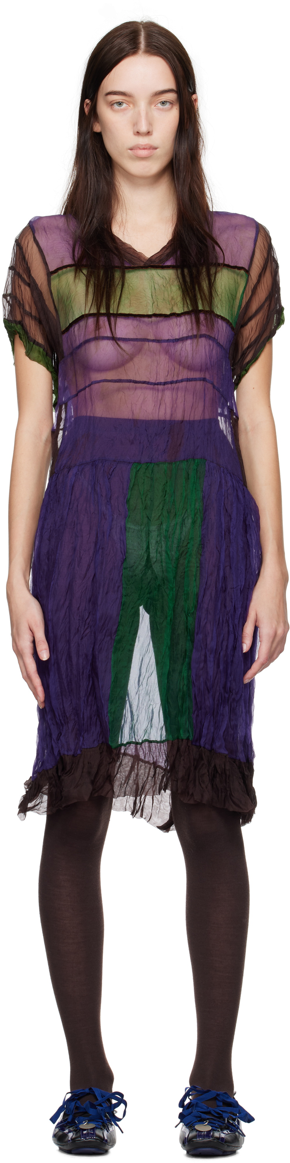 SC103 Multicolor Glory Midi Dress SC103