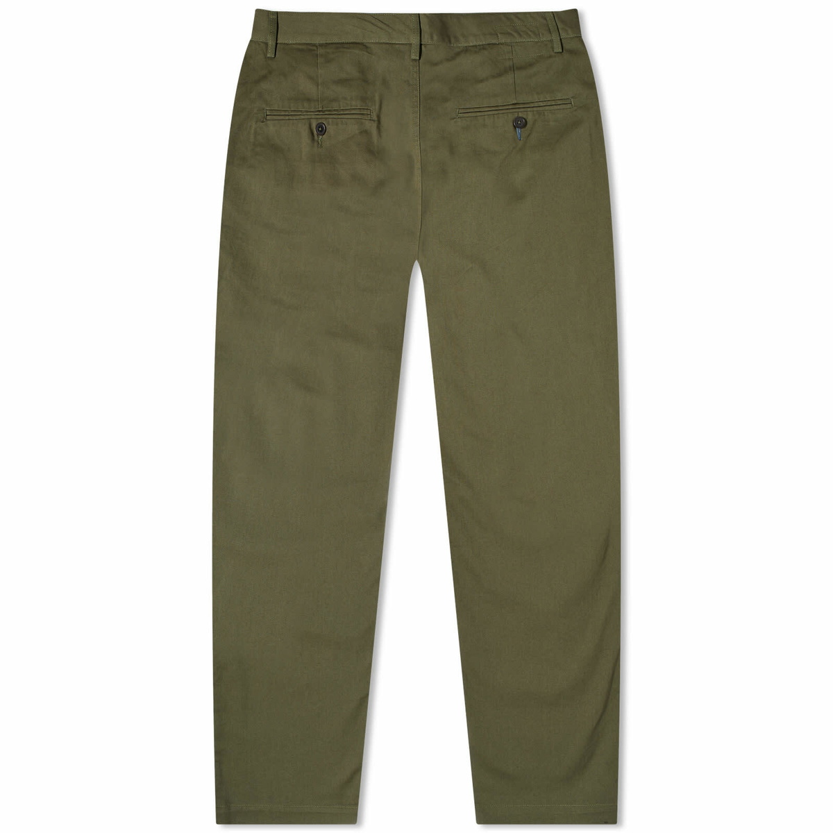 Universal Works Men's Twill Military Chino in Light Olive Universal Works