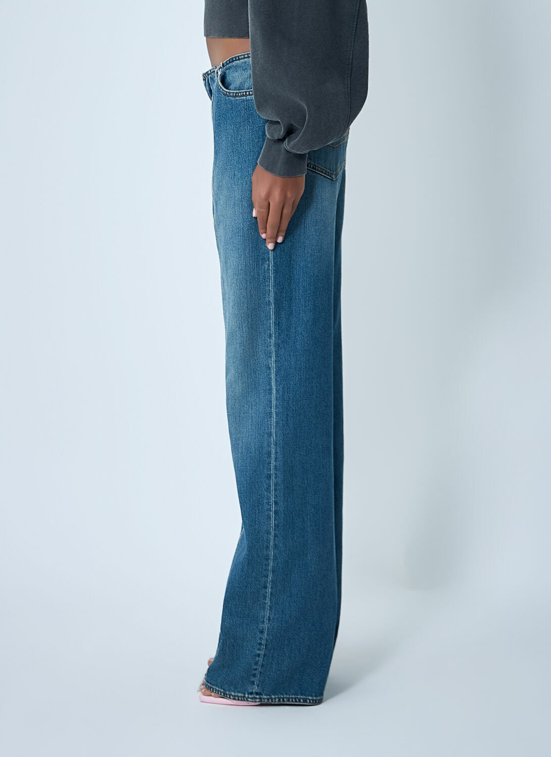 Jean Paul Gaultier Zip-Up Jeans Jean Paul Gaultier