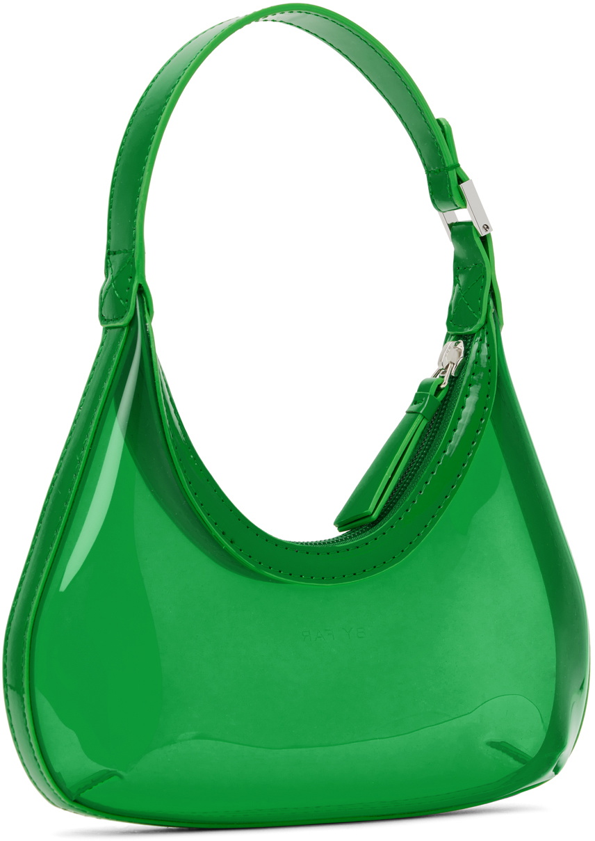 BY FAR Green Baby Amber Bag By Far
