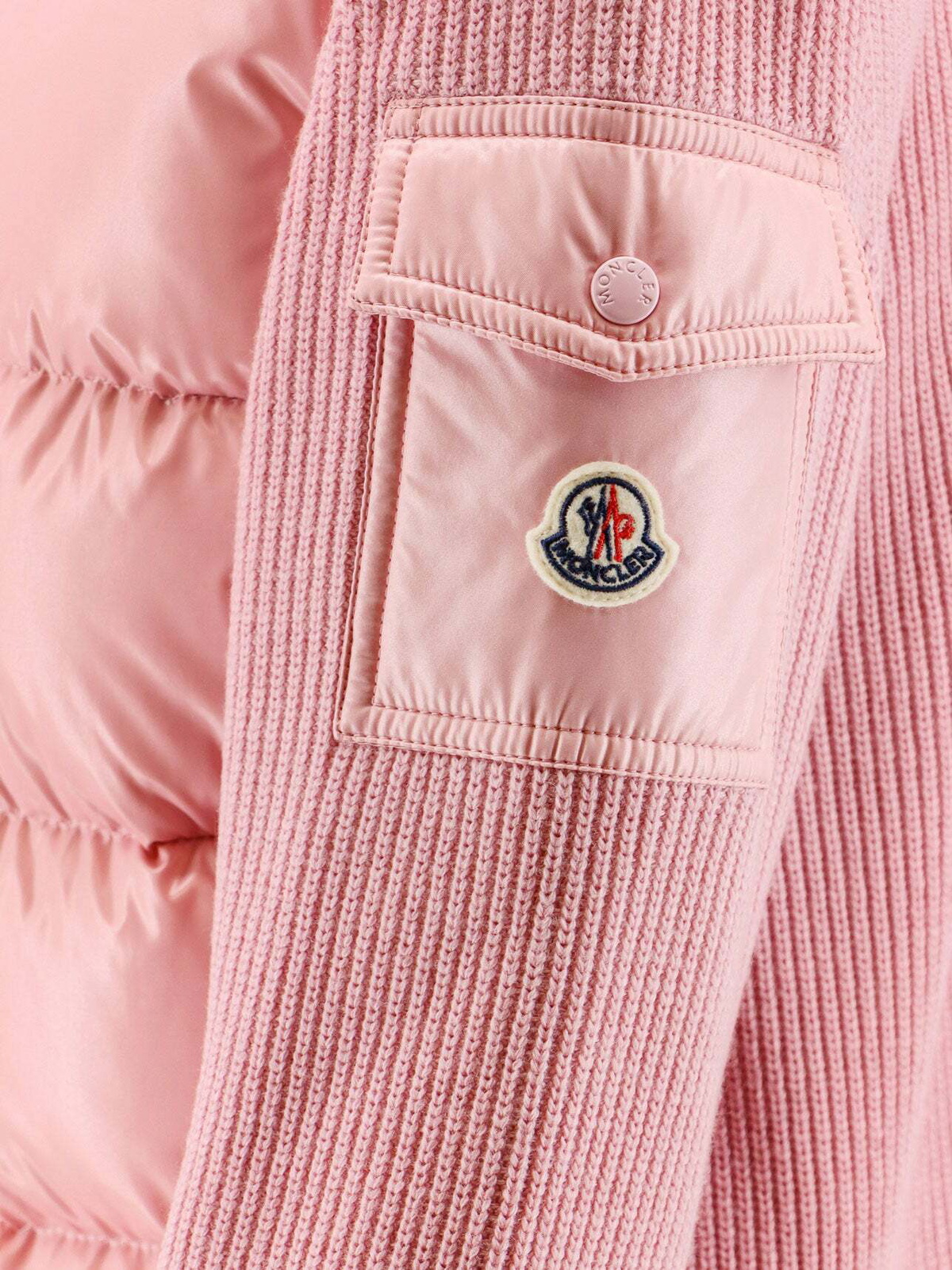 Moncler Jacket Pink Womens Moncler