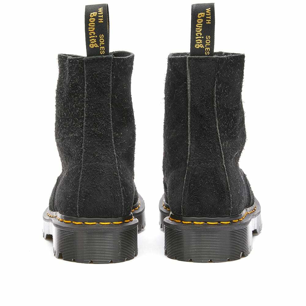 Dr. Martens Men's 1460 Pascal Bex 8 Eye Boot in Black Tufted Suede Dr ...