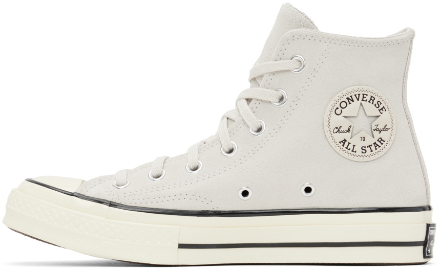 Converse Gray Chuck 70 Suede Sneakers Converse