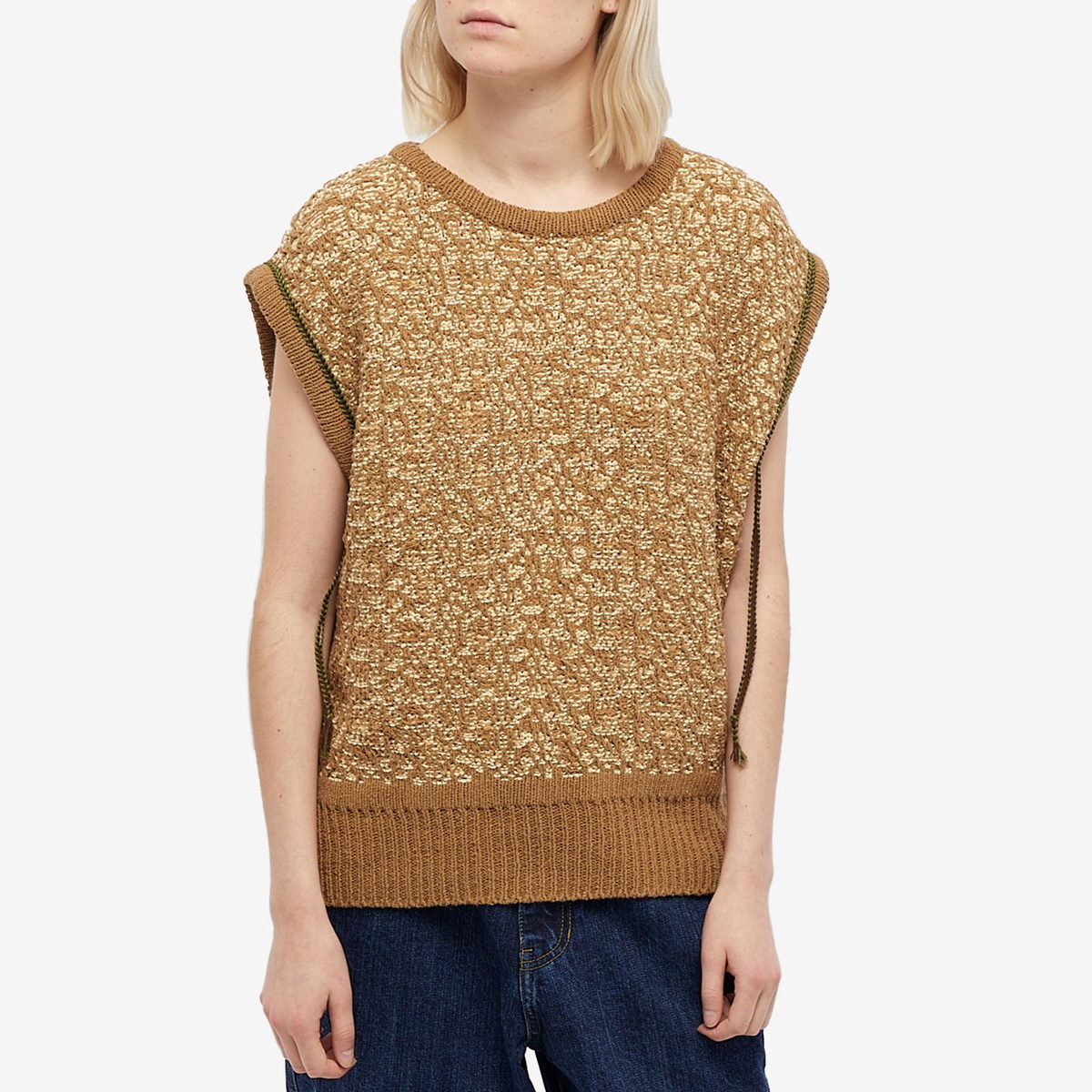 Andersson Bell Women's Elmers Wool Blend Vest in Brown Andersson Bell