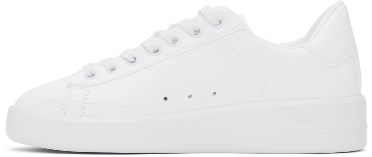 Golden Goose White Purestar Sneakers Golden Goose Deluxe Brand