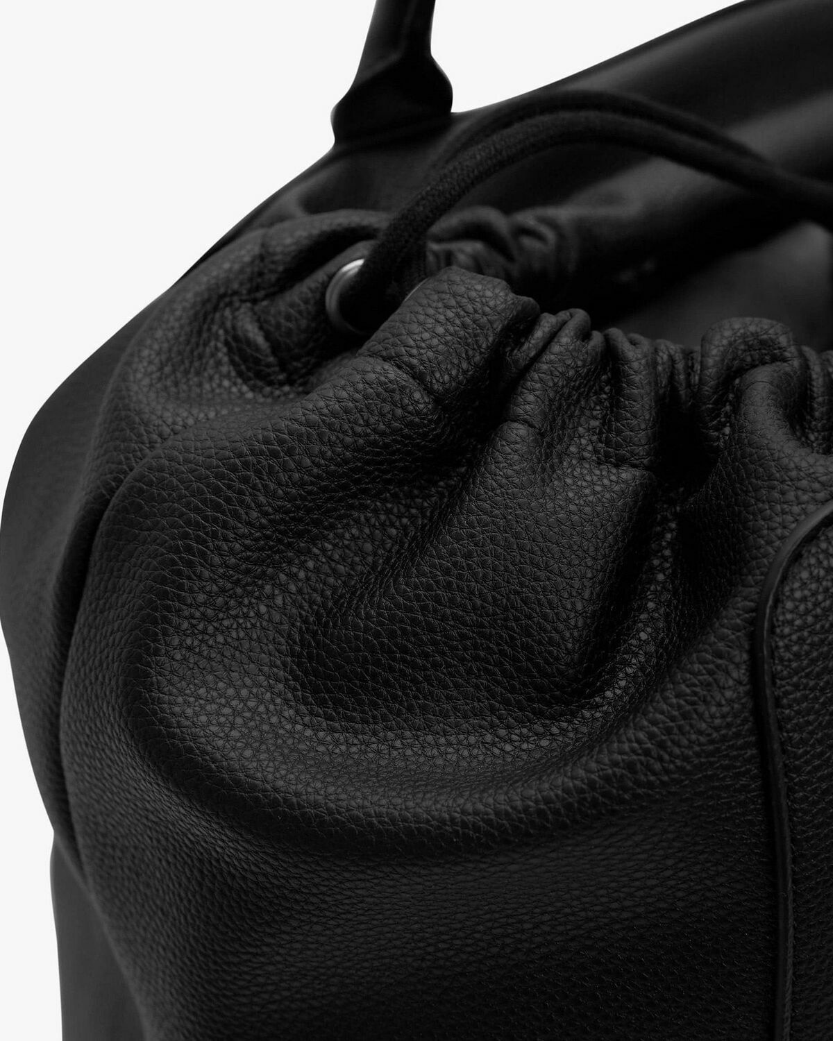 Represent LEATHER HOLDALL Black Mens Bag Represent