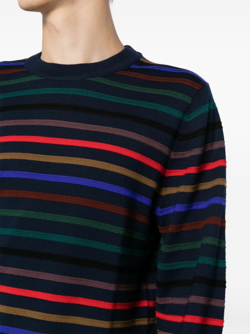 PS PAUL SMITH - Wool Crewneck Jumper PS by Paul Smith