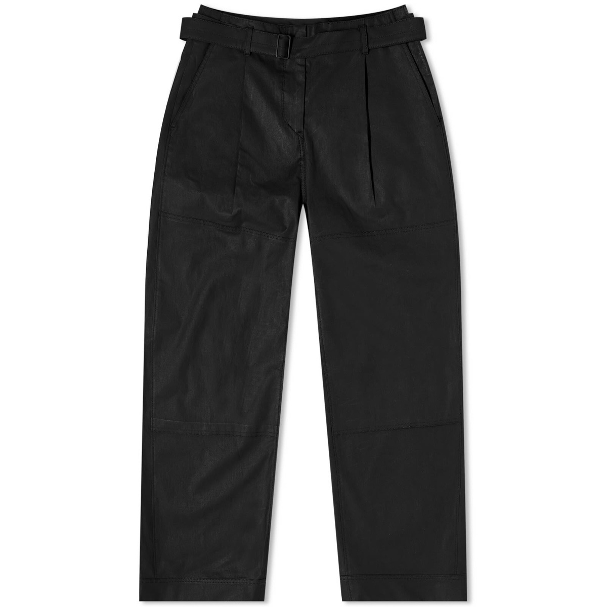 Low Classic Women's Coating Belted Stitch Cargo Pant in Charcoal Low ...