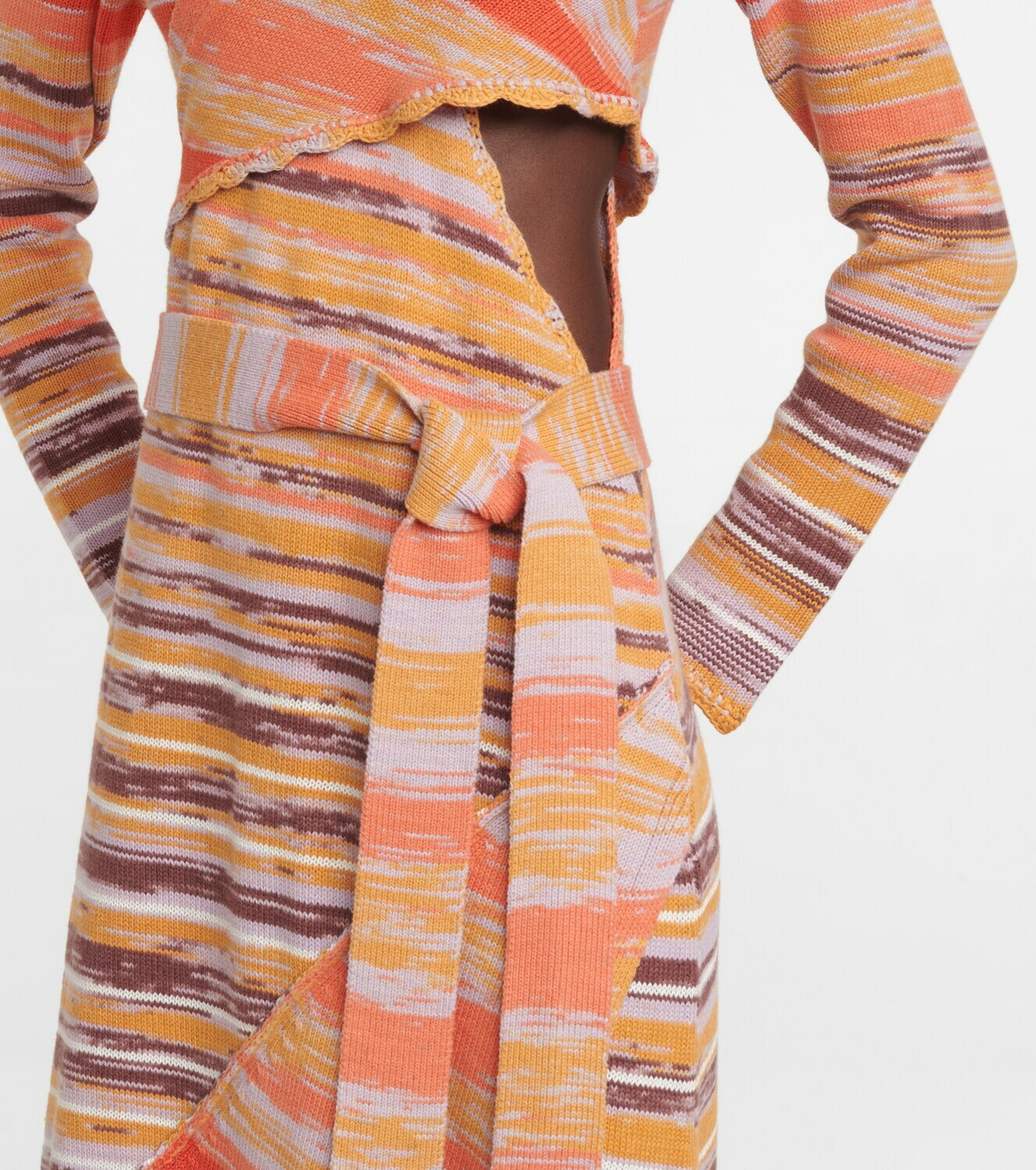 Simkhai - Selah space-dyed midi dress Simkhai