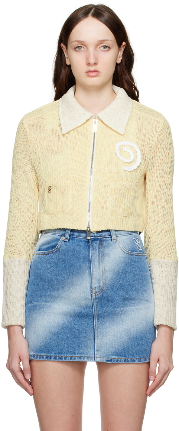 Kijun Yellow Sun Flower Cardigan Kijun