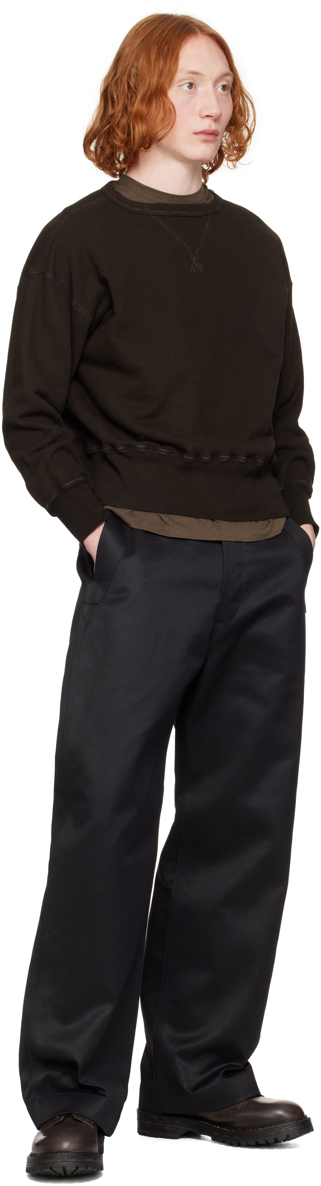 Taiga Takahashi Black Lot. 202 Engineer Trousers Taiga Takahashi