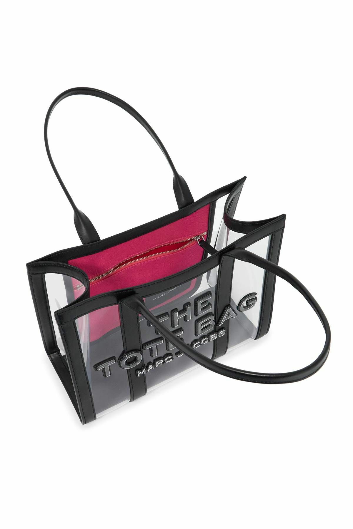 MARC JACOBS the clear medium tote bag - b Black Marc Jacobs
