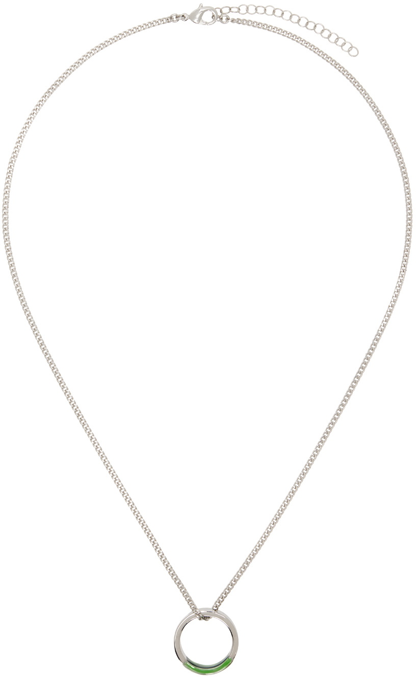MM6 Maison Margiela Silver Chain Necklace MM6 Maison Margiela