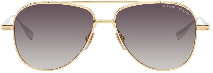 Dita Gold & Silver Subsystem Sunglasses Dita