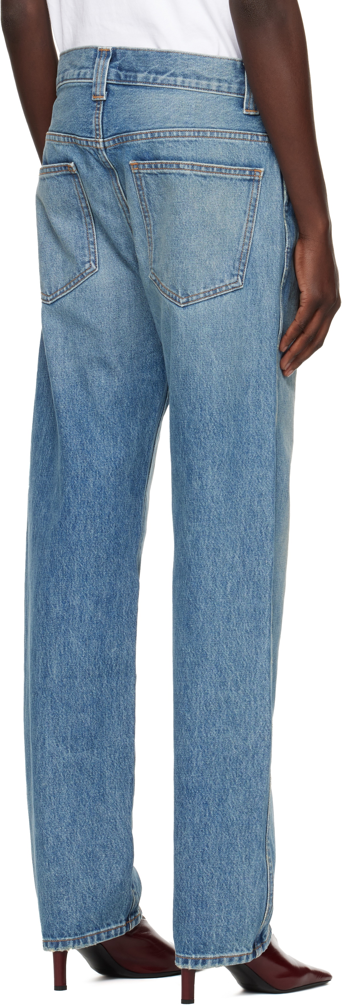KHAITE Blue Callum Jeans Khaite