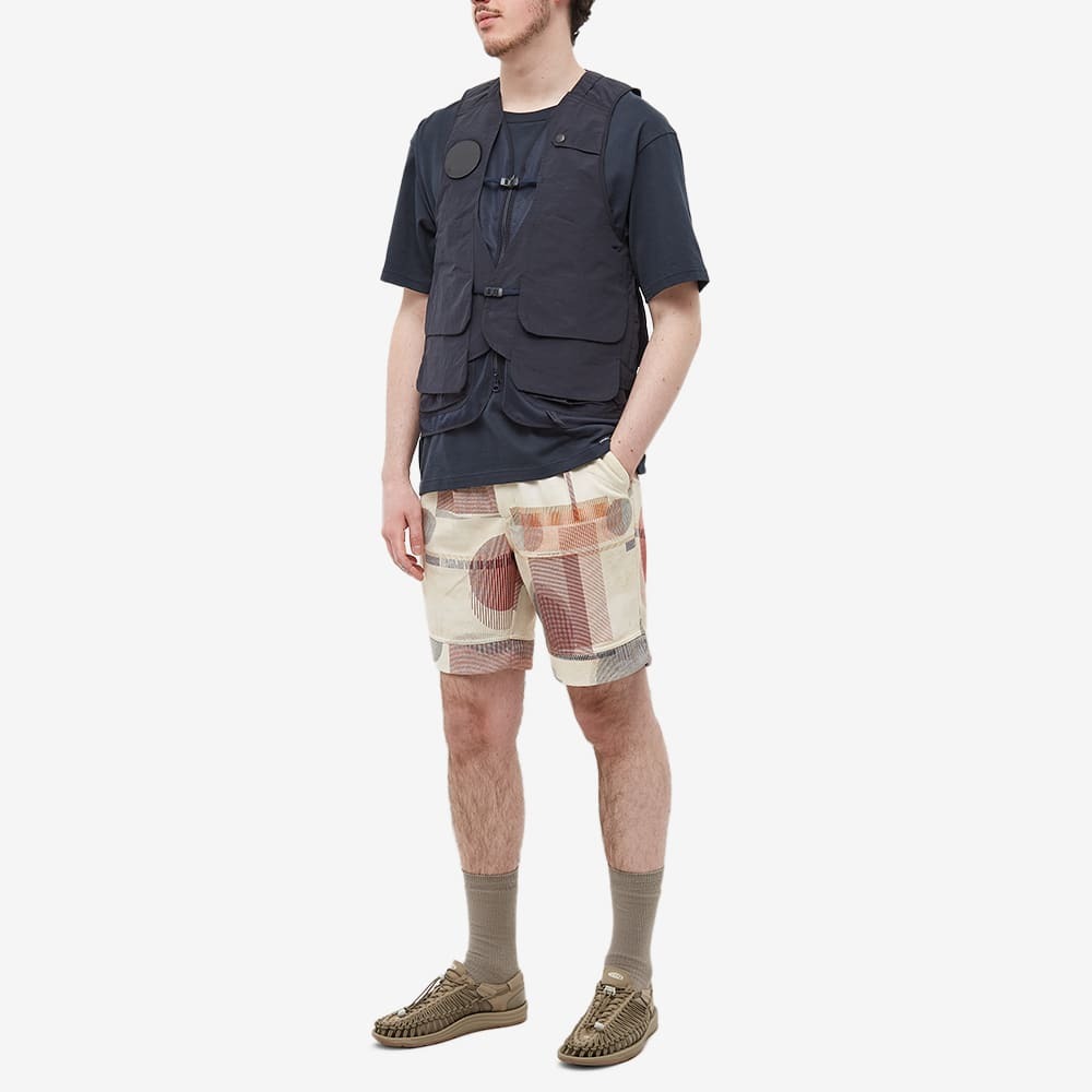 Norbit by Hiroshi Nozawa Men's Field Layer Mesh Vest in Navy Norbit by ...