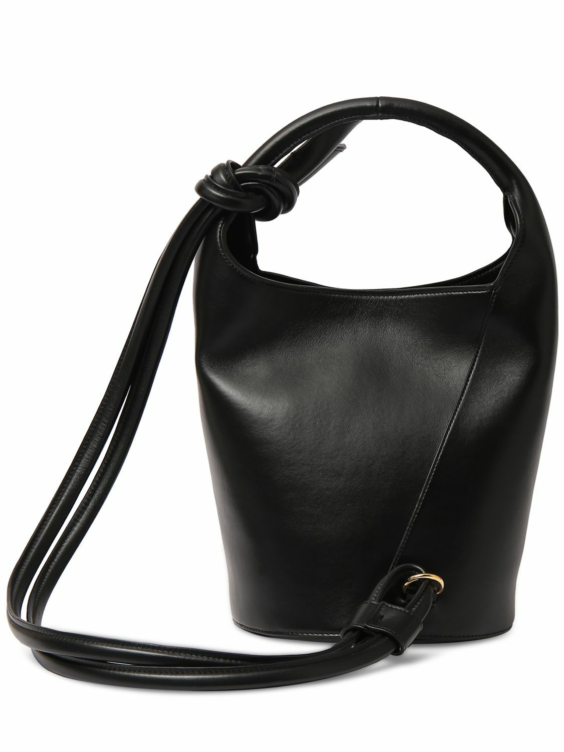 JACQUEMUS - Le Petit Tourni Leather Shoulder Bag Jacquemus