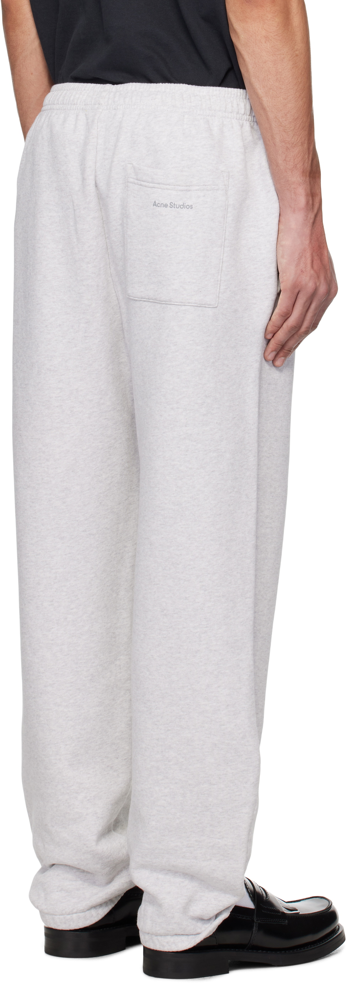 Acne Studios Gray Organic Cotton Sweatpants Acne Studios