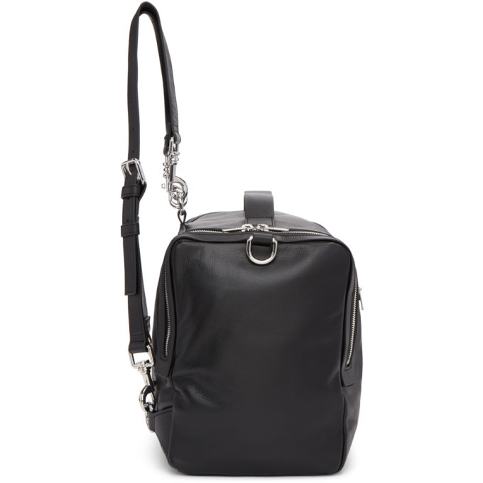 McQ Alexander McQueen Black Convertible Backpack McQ Alexander McQueen