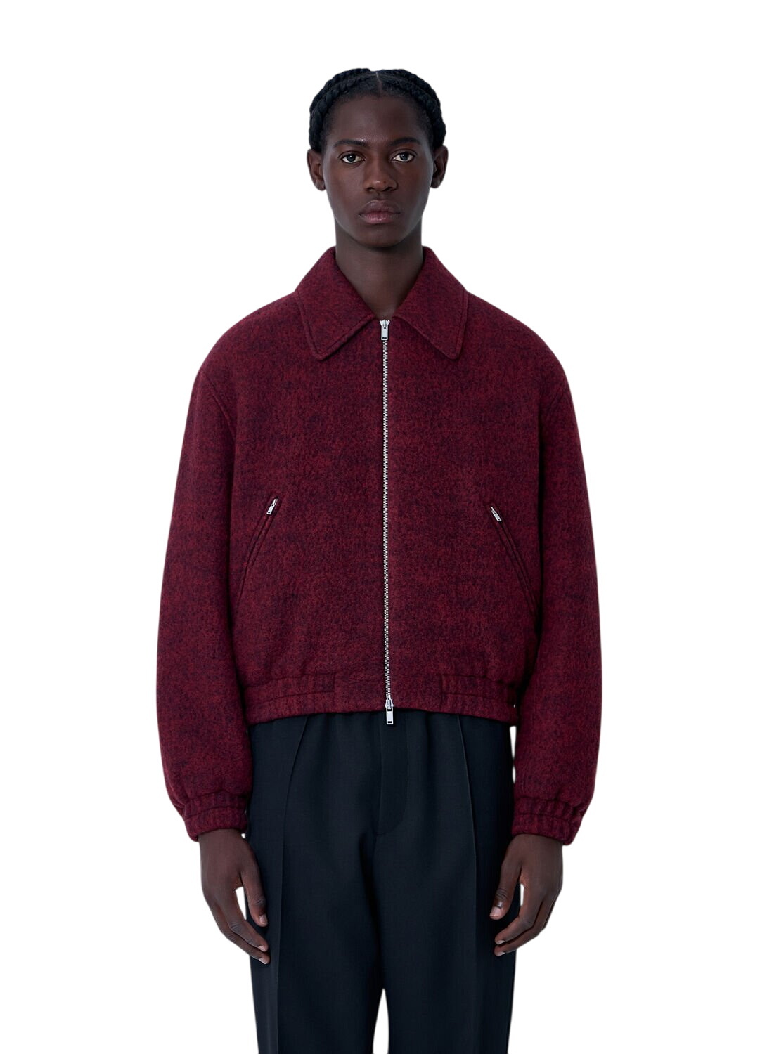 Jil Sander Wool-Blend Bomber Jacket Jil Sander