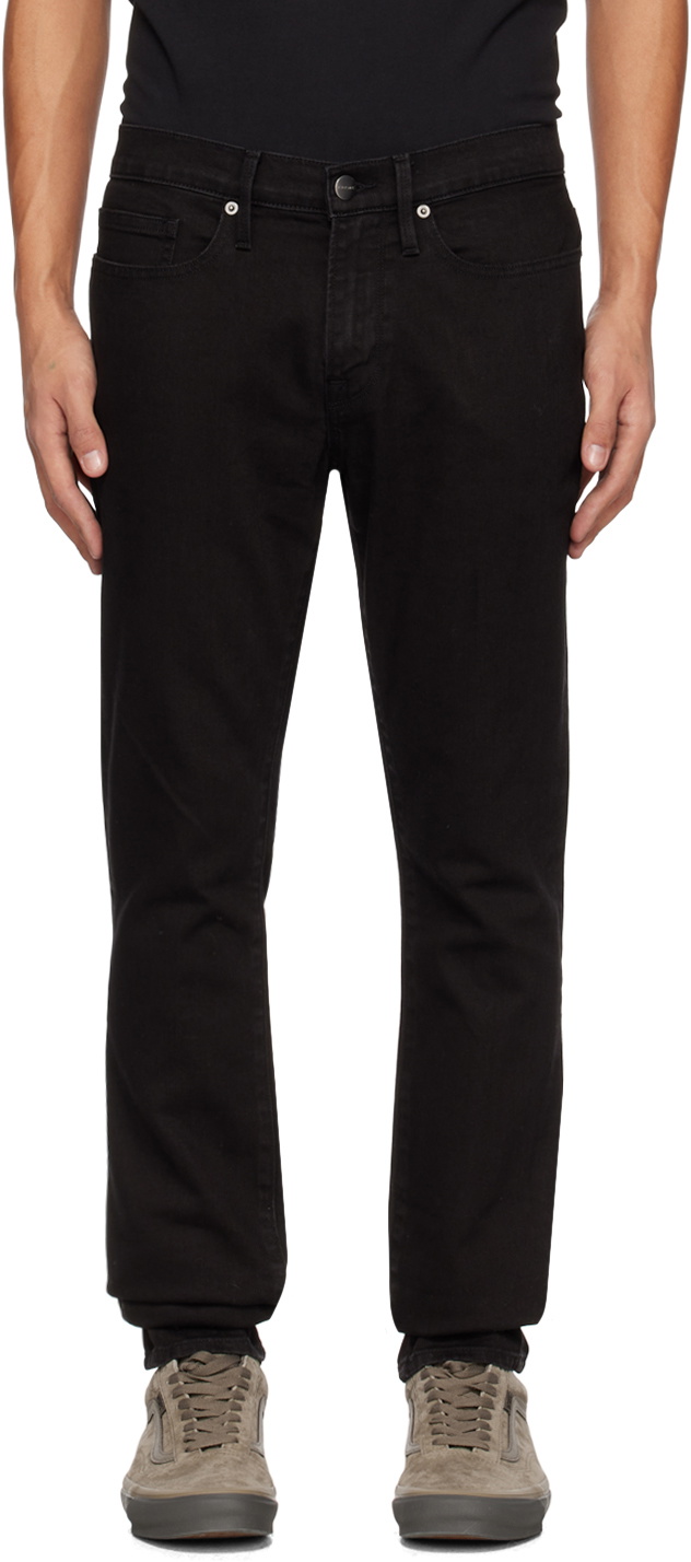 FRAME Black 'L'Homme Skinny' Jeans Frame Denim
