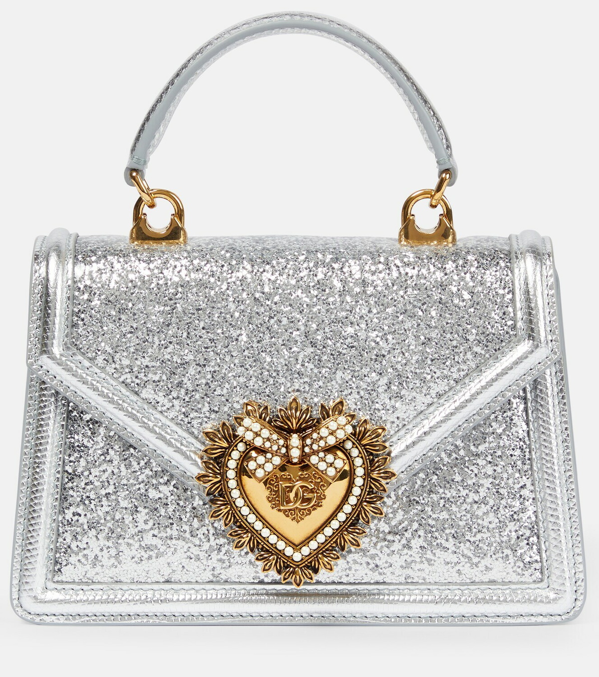 Dolce&Gabbana Devotion Mini leather shoulder bag Dolce & Gabbana