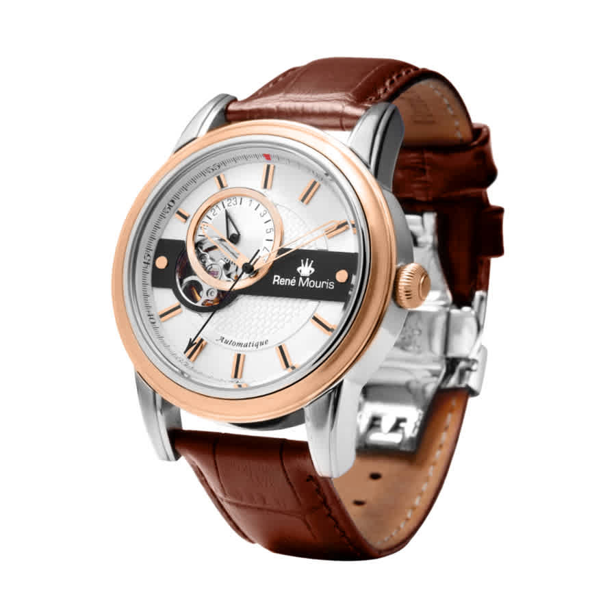 Rene Mouris Orion Automatic White Dial Mens Watch 70101RM3 Rene Mouris