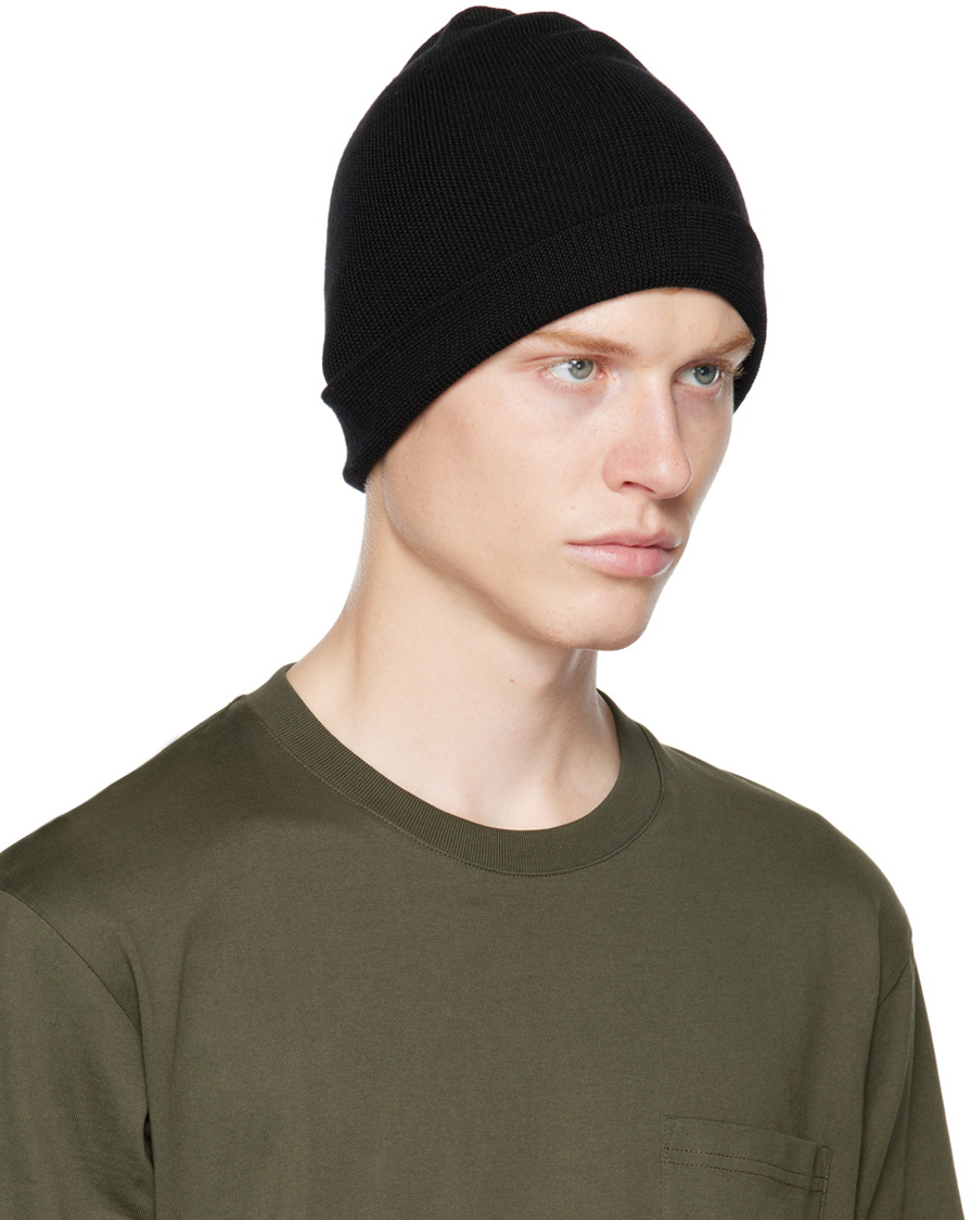 Norse Projects ARKTISK Black Top Tech Beanie Norse Projects