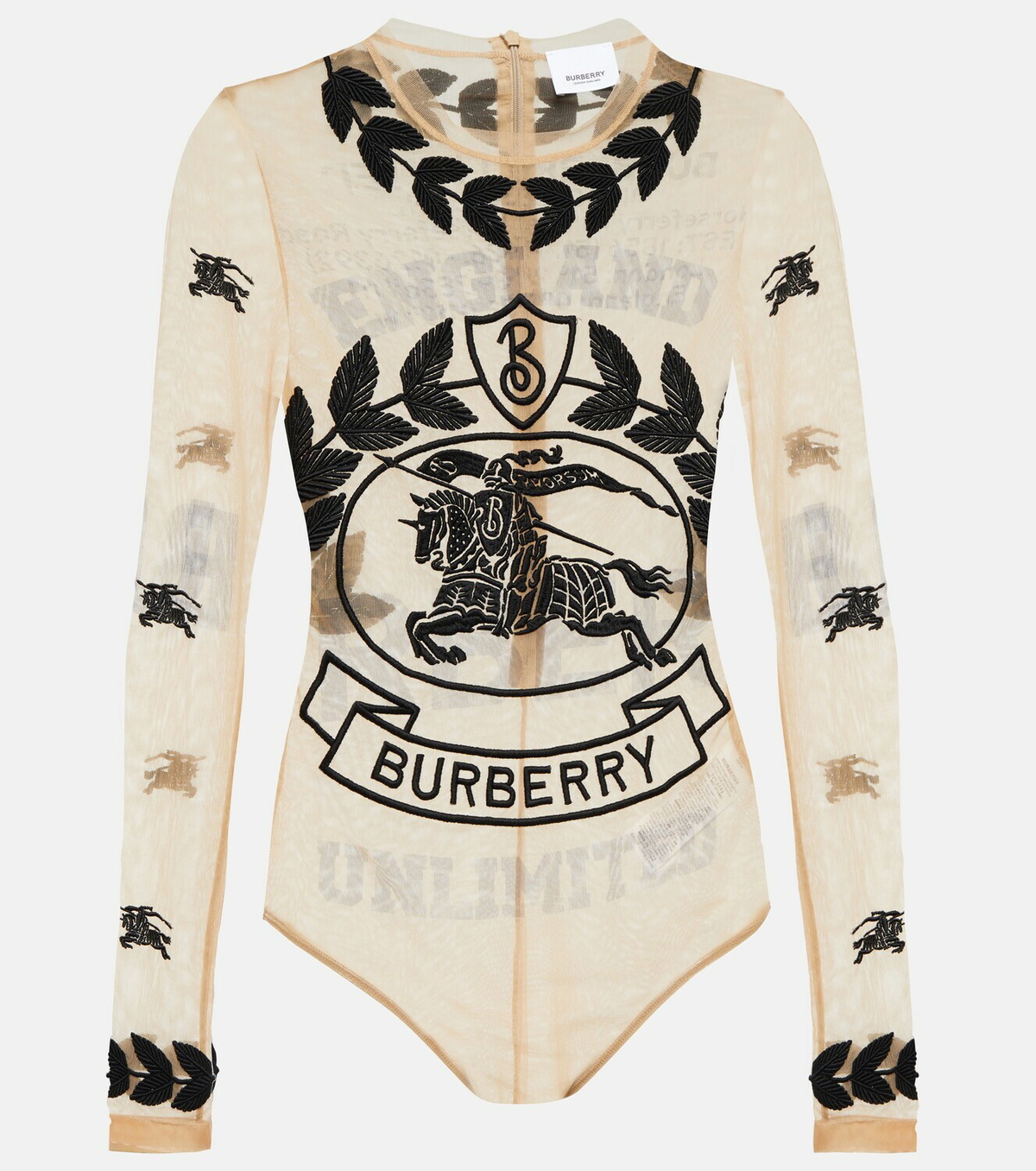 Burberry - Eloise printed bodysuit Burberry