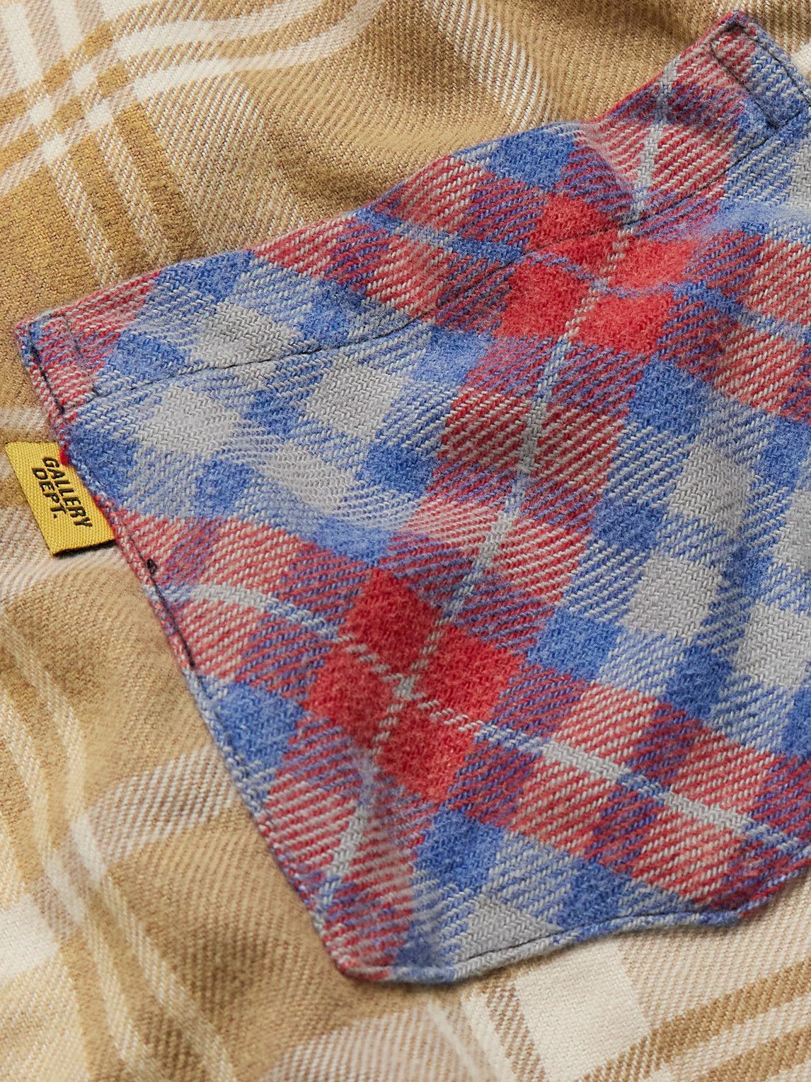 Gallery Dept. - Marley Retouche Distressed Patchwork Checked Cotton ...