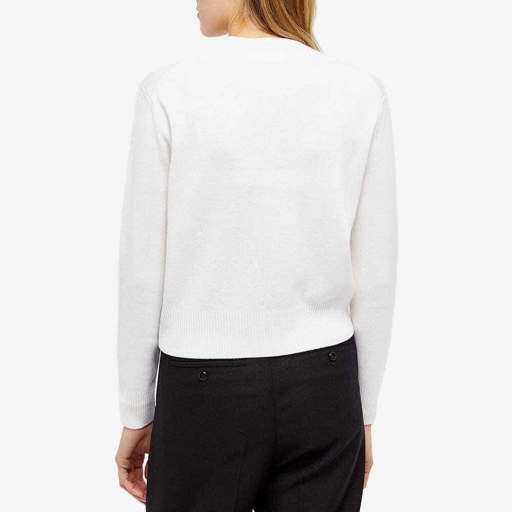 AMI Women's ADC Knit Sweater in Off-White AMI