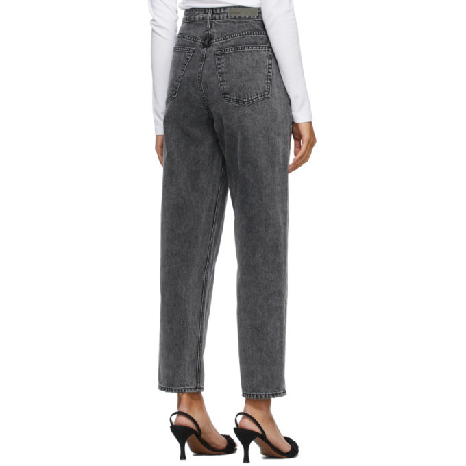 Grlfrnd Grey Kinsey High-Rise Jeans Grlfrnd