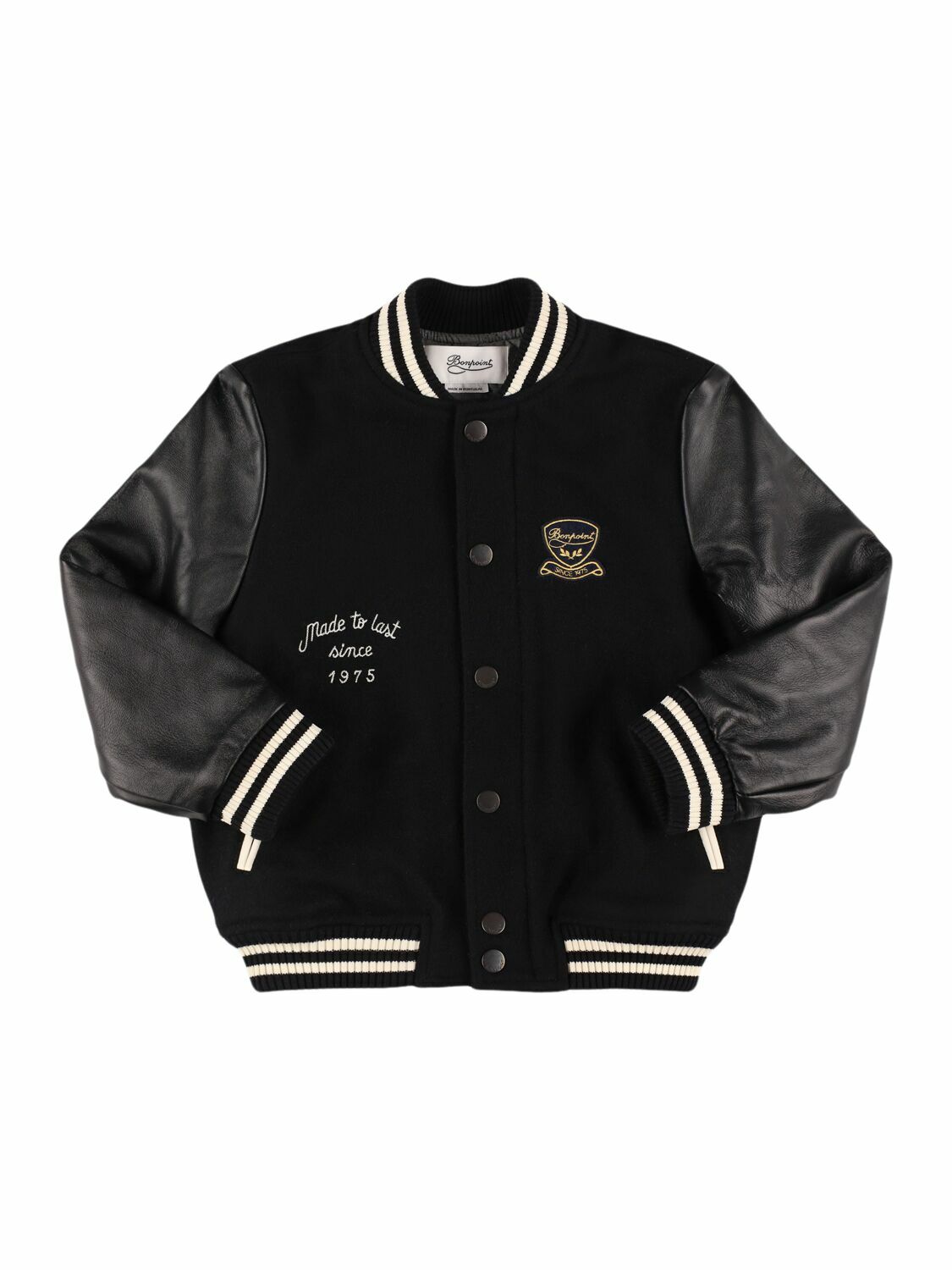 BONPOINT Wool Blend Bomber Jacket Bonpoint