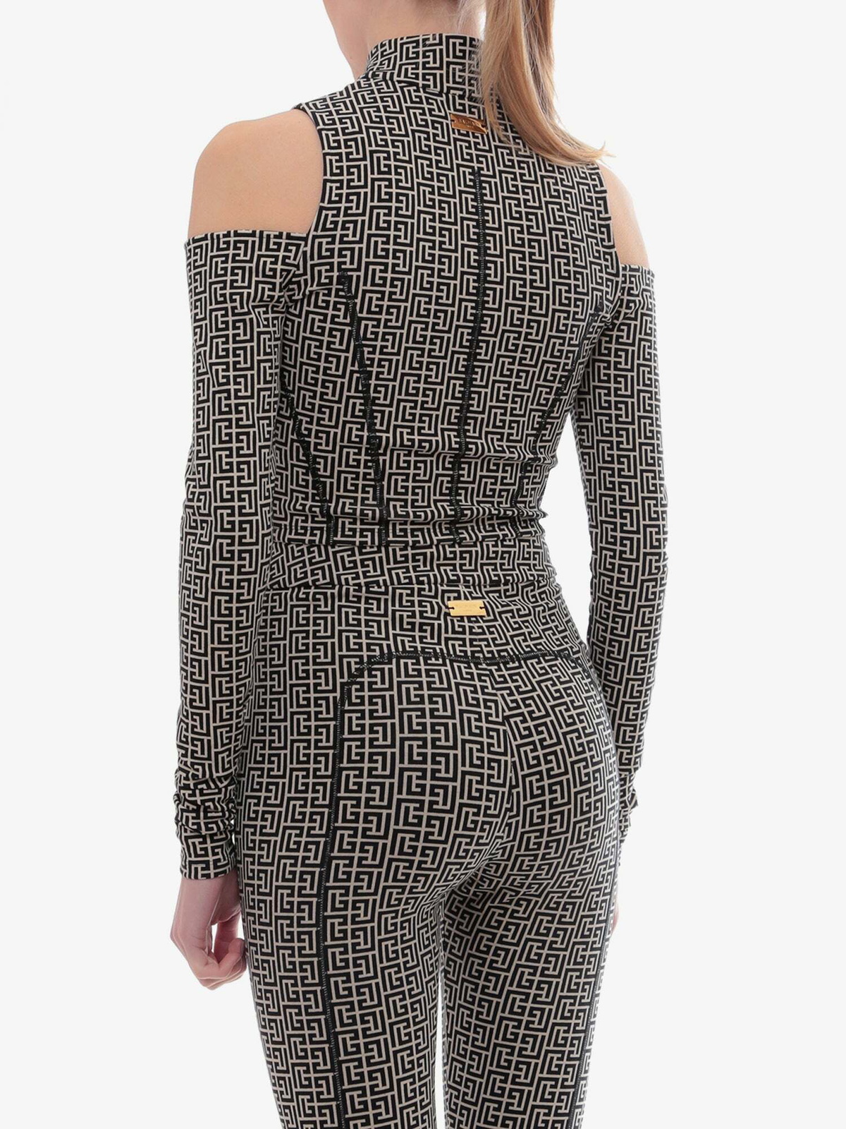 Balmain Top Black Womens Balmain