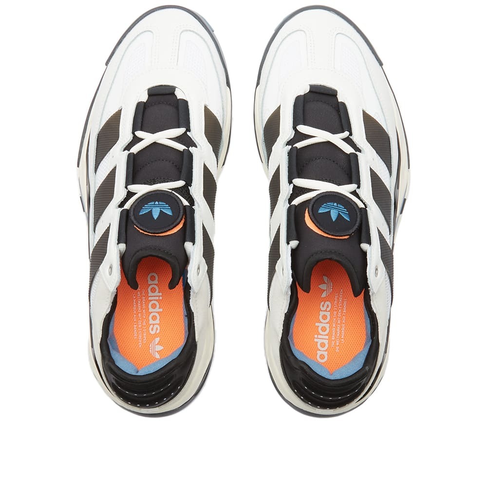 Adidas Men's Niteball Sneakers in Crystal White/Core Black/Silver Green ...