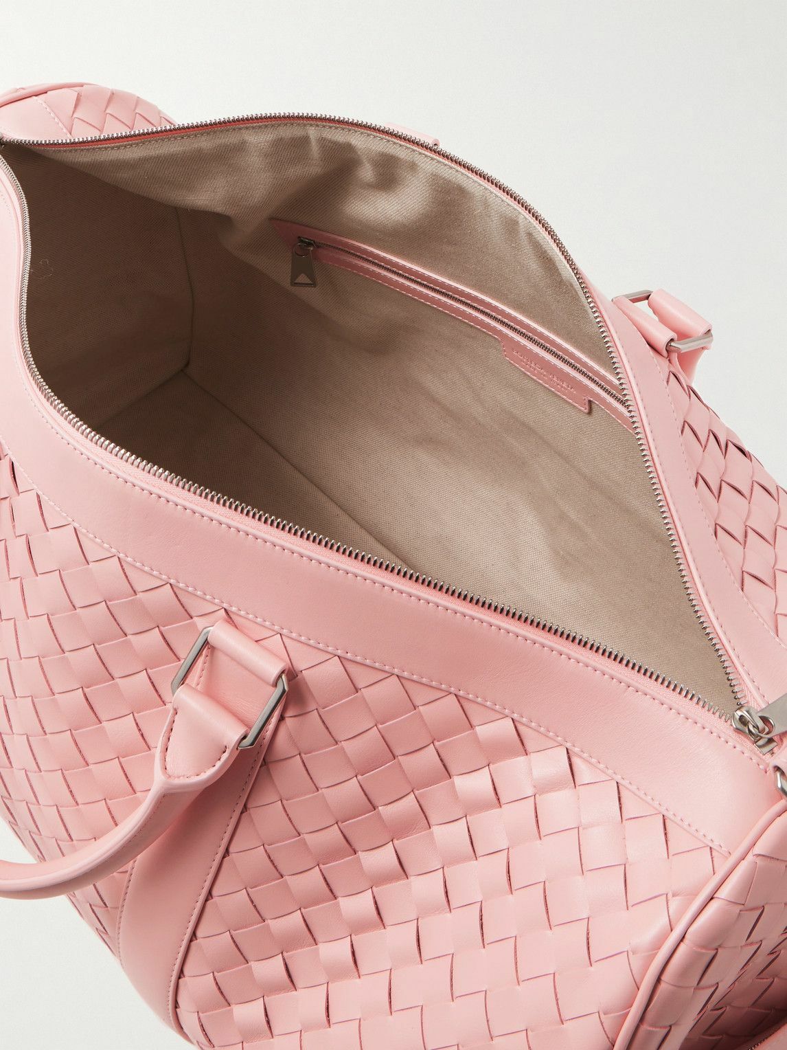 Bottega Veneta - Intrecciato Leather Duffle Bag Bottega Veneta