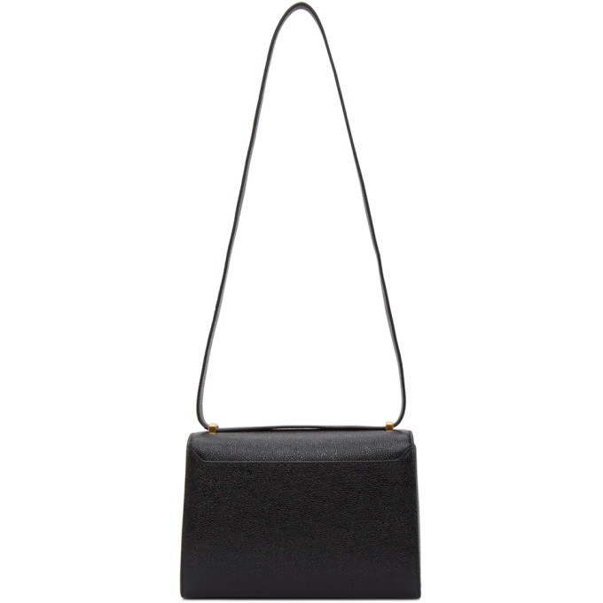 Thom Browne Black Leather Box Bag Thom Browne