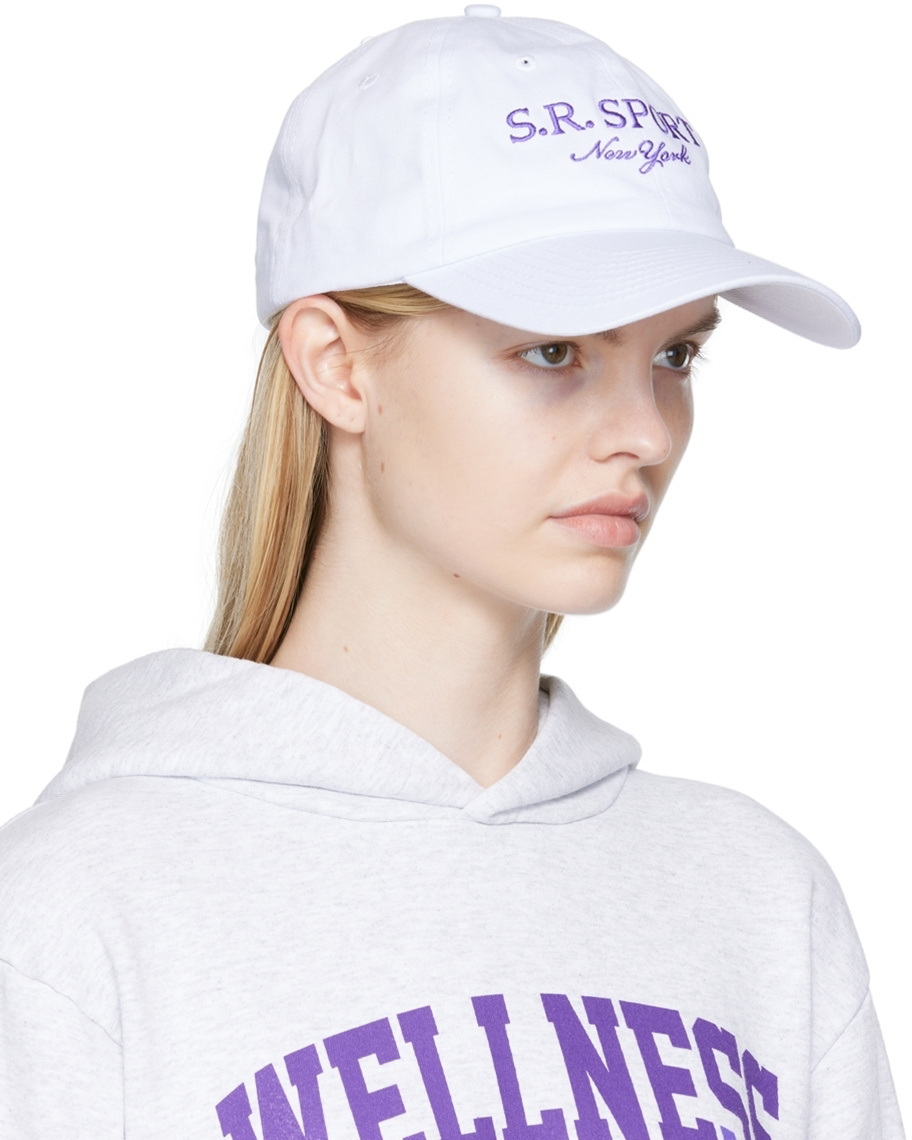 Sporty & Rich White Wimbledon Cap Sporty & Rich