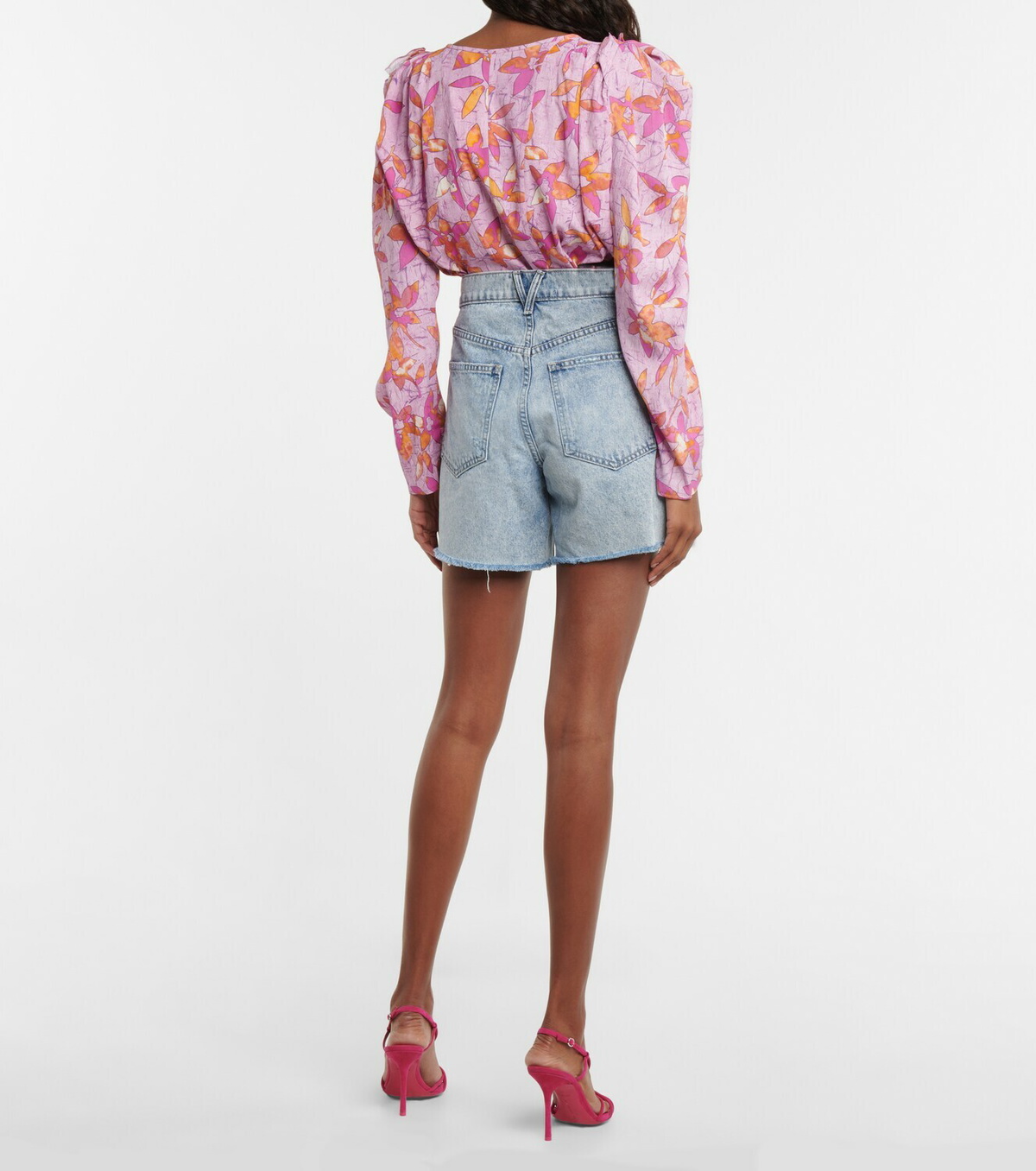 Veronica Beard Shiloh denim shorts Veronica Beard