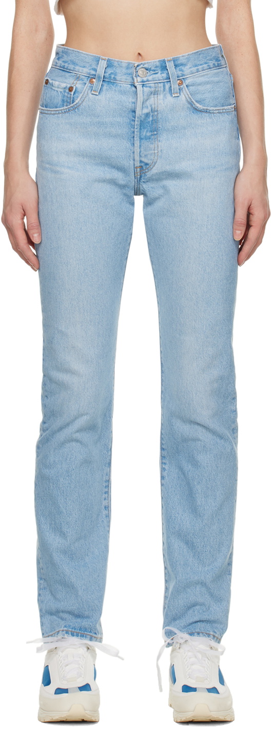 Levi's Blue 501 Original Jeans Levi's Red