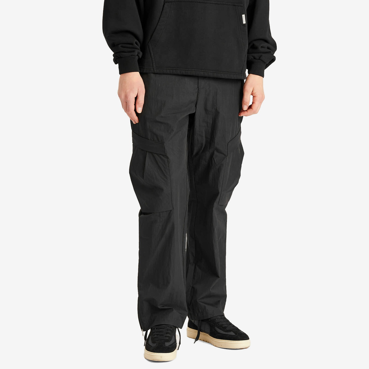 Represent Men's Tech Cargo Pant in Jet Black Represent