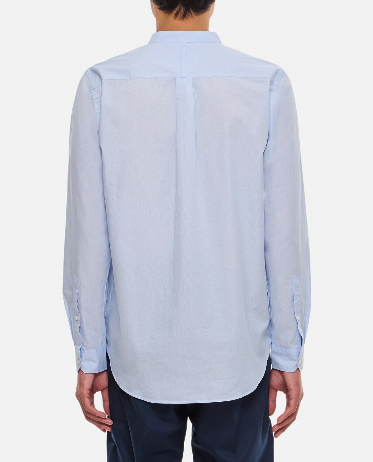 Closed Collarless Shirt Closed