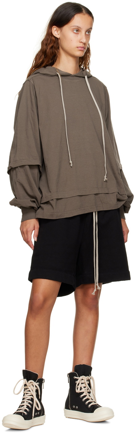 Rick Owens Drkshdw Black Ramones Sneakers Rick Owens Drkshdw