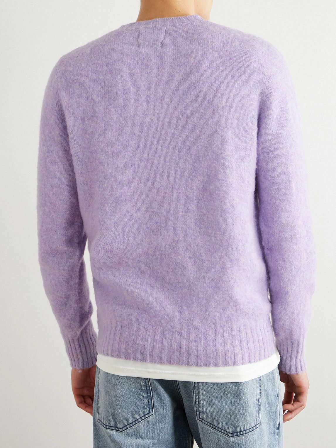 Howlin' - Birth of the Cool Brushed-Wool Sweater - Purple Howlin' by ...